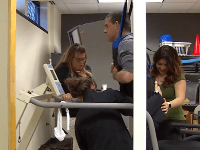 VIDEO: Texas Cop Struggles to Overcome Paralysis, Return to Work