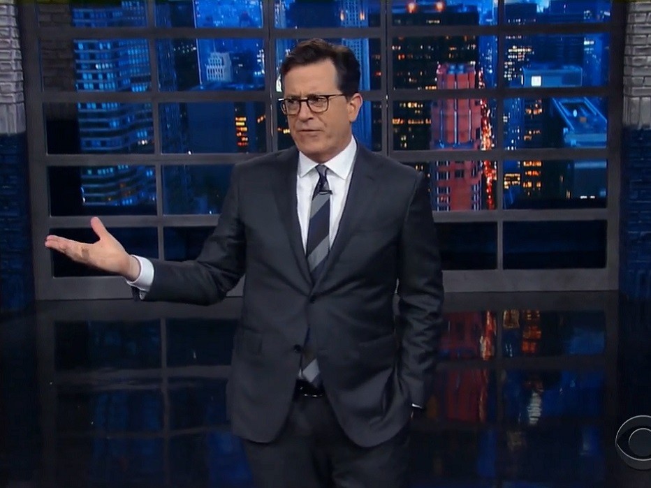Watch: Stephen Colbert Audience Cheers at News of Comey's Firing