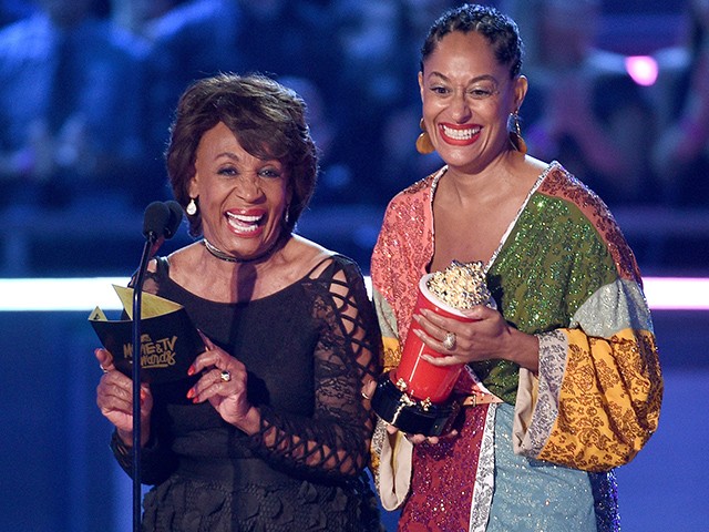 Maxine Waters Presents 'Best Fight Against the System' at MTV Movie Awards