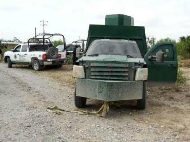 Mexican Cartel Using Armored Trucks in War at Texas Border