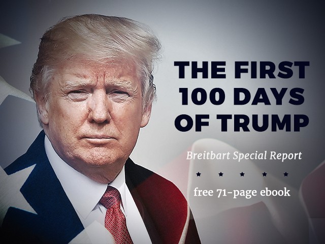 Breitbart News Releases e-Book: 'The First 100 Days of Trump'