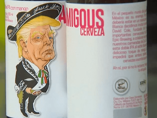 Mexican Brewery Portrays Trump as Gun-slinging Nazi Mariachi