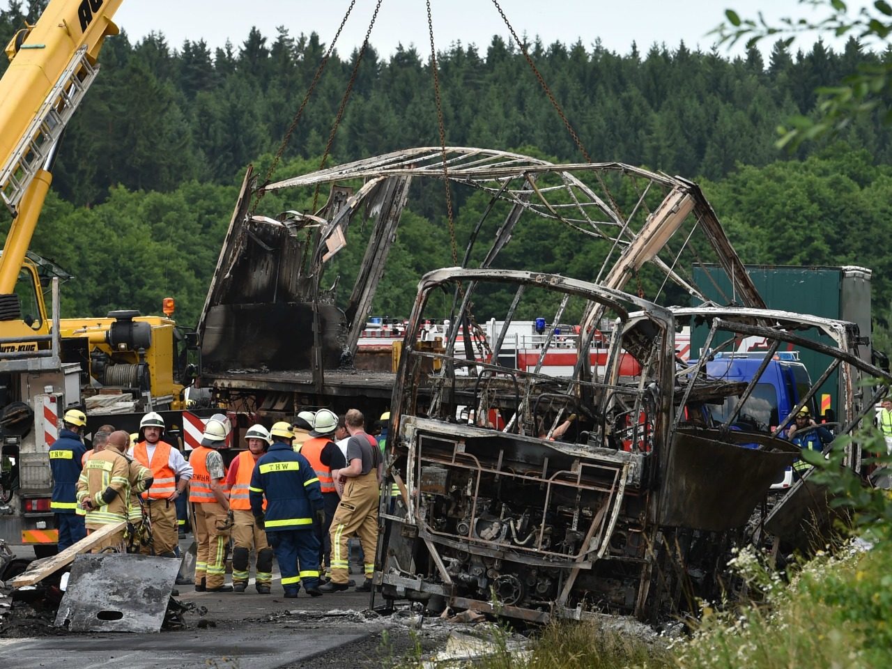 All 18 Missing in German Bus Crash Are Dead