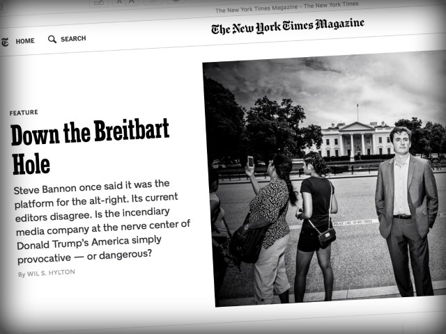 NYT Magazine: Breitbart News Has a 'Record of Promoting Women and ...