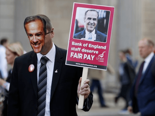 Bank of England Workers on Strike For First Time in 50 Years