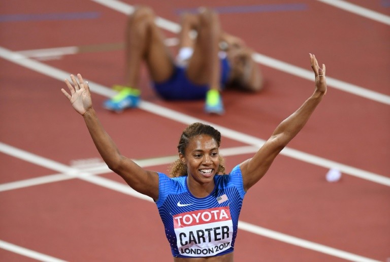 American Kori Carter wins women's 400m hurdles - Breitbart