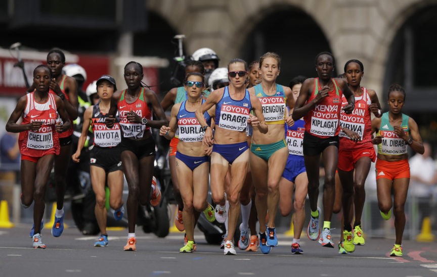 The Latest: Chelimo wins women's marathon at worlds - Breitbart