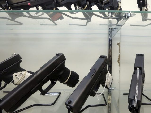 WATCH: Suspects Smash and Grab 79 Firearms at Hardware Store