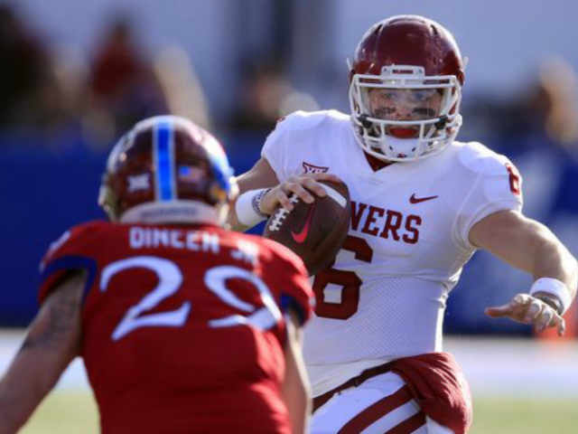 Oklahoma QB Mayfield Won't Start Home Finale After Gesture