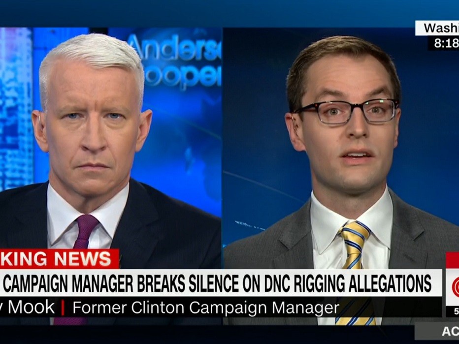 Fmr Hillary Campaign Manager Robby Mook Says Claim DNC Rigged 2016 Dem ...