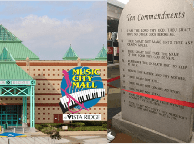 Owner to Erect 8-Foot Ten Commandments Monument Inside Texas Mall
