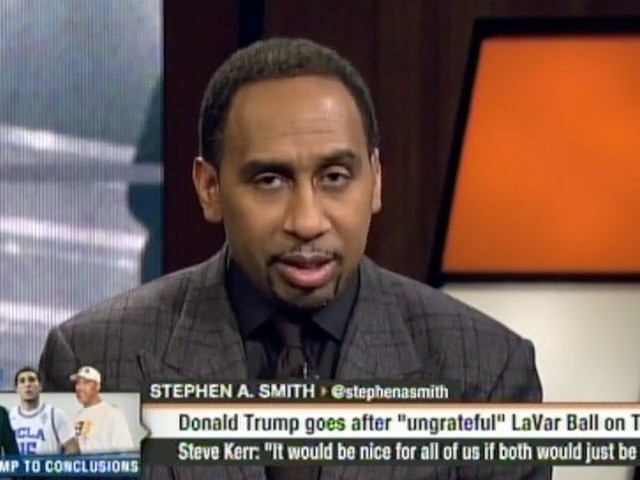 ESPN's Stephen A Smith: It Should Be Reported How Trump Talks LaVar ...