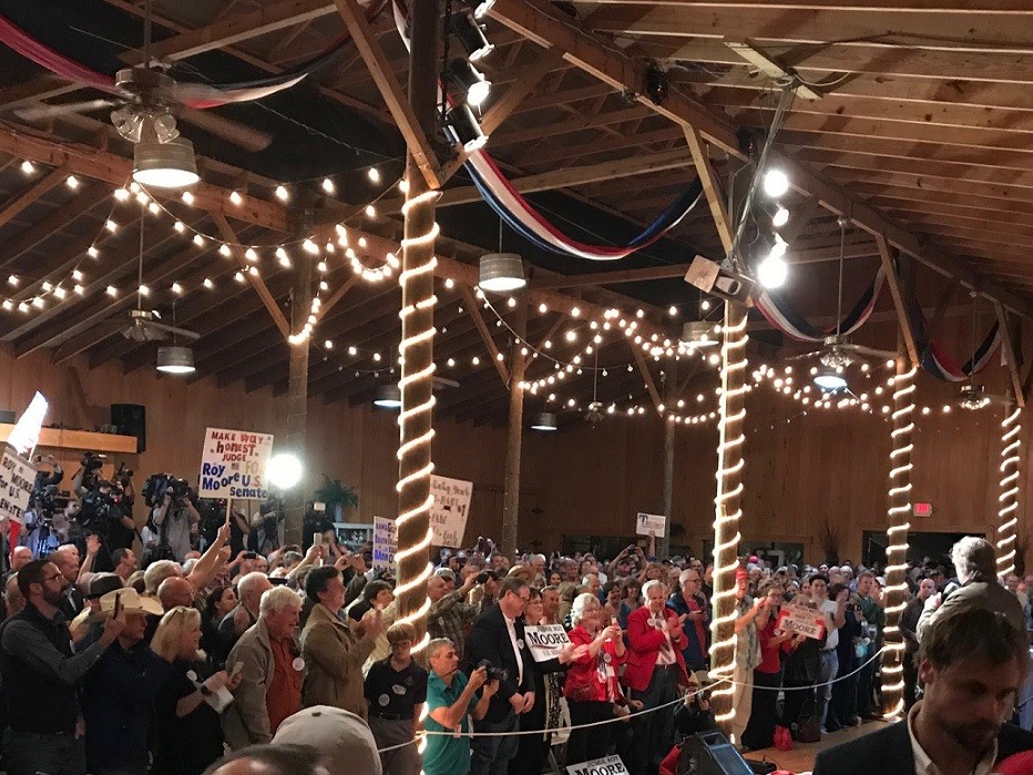 Strong Showing at Southwest Alabama Rally Bodes Well for Roy Moore