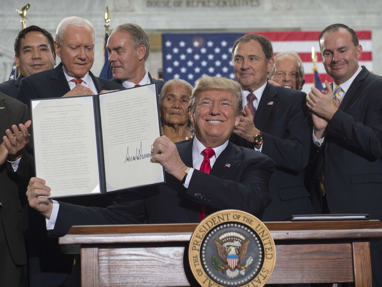 Utah Crowd Chants 'Four More Years' for Trump ... on Day 318