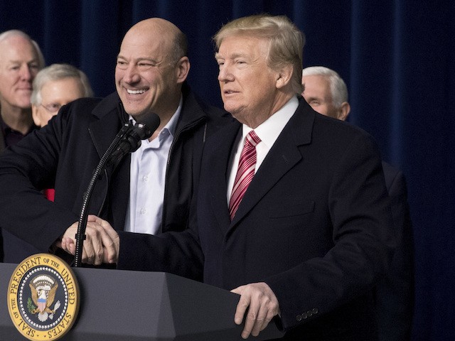 Report: Trump Calls Gary Cohn a 'Globalist' in Oval Office Trade Meeting