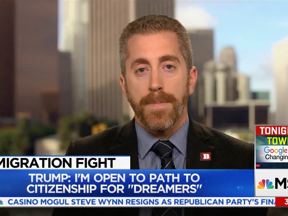 Pollak to MSNBC: 'DREAMers' Should Be Getting Donald Trump Tattoos