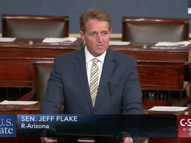 Flake: Trump Has 'Battered and Abused' Truth with 'Shameful, Repulsive ...
