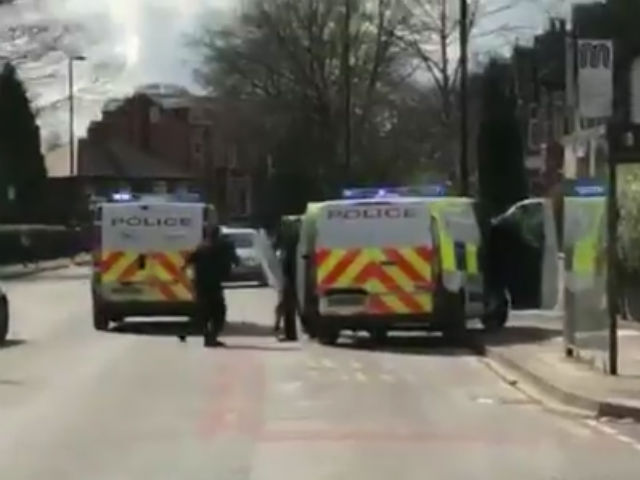 WATCH: Moment UK Police Attacked by Sword-Wielding Man