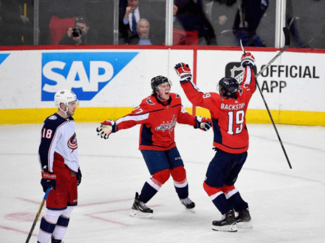 Backstrom Scores in OT, Caps Take 3-2 Series Lead on Jackets