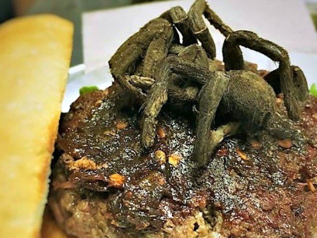 Restaurant Serves Up Tarantula Burger to Celebrate 'Exotic Meat Month'