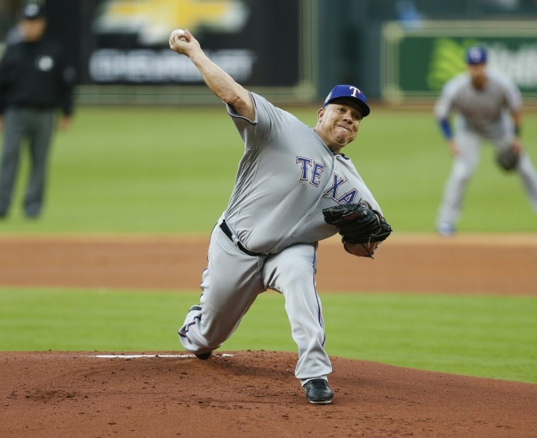 Rangers pitcher Colon flirts with perfect game in Texas win - Breitbart