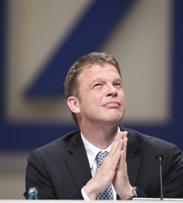 Deutsche Bank's CEO John Cryan replaced by Christian Sewing - Breitbart