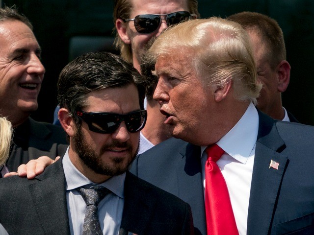 Donald Trump Praises NASCAR Drivers for Standing During the National Anthem