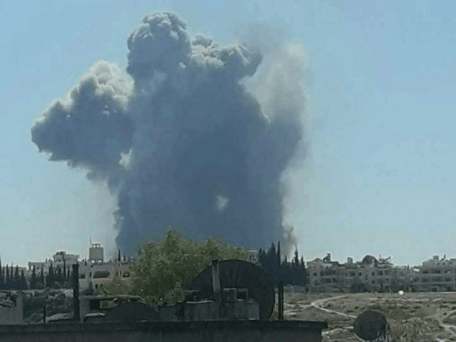 ‘Violent Explosions’ Reported at Iran-Linked Syrian Airbase