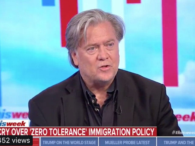 Bannon on Separated Children: 'The Morality Is the Law --- They Are ...