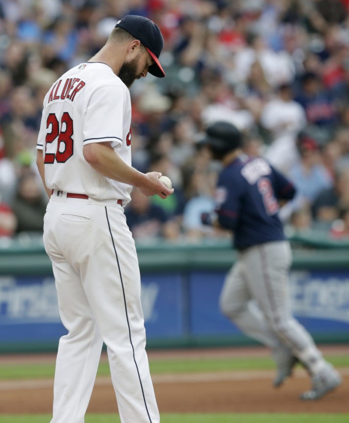 Kluber not himself as Twins beat Cy Young winner 6-3 - Breitbart