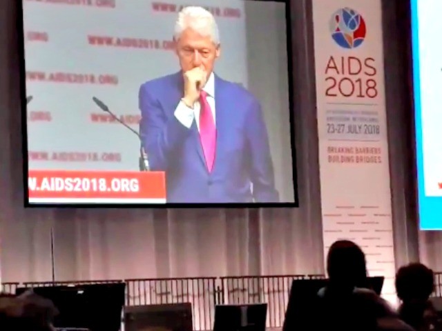 Watch: Bill Clinton Heckled at Amsterdam AIDS Conference