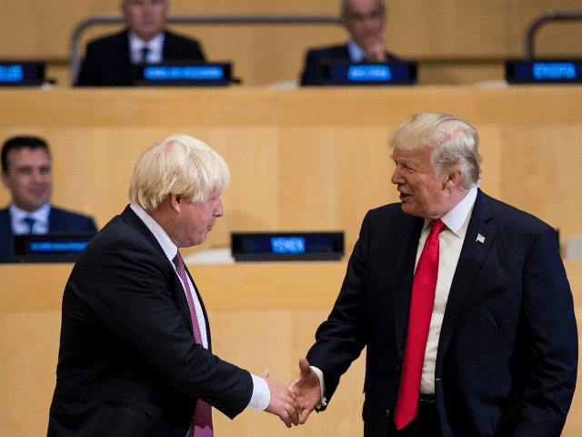Donald Trump Congratulates Boris Johnson for Prime Minister Victory