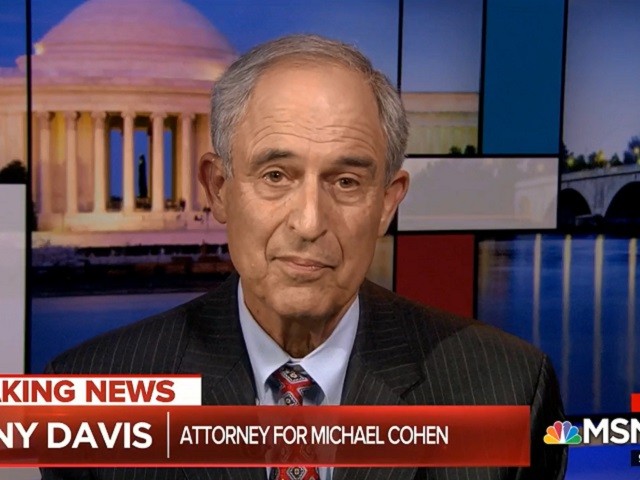 Lanny Davis: No New Evidence, Just 'Mr. Cohen's Word Versus Mr. Trump's'