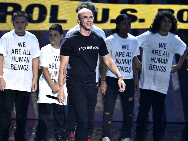 Rapper Logic Dons 'F*ck The Wall' T-Shirt During Political MTV Awards ...