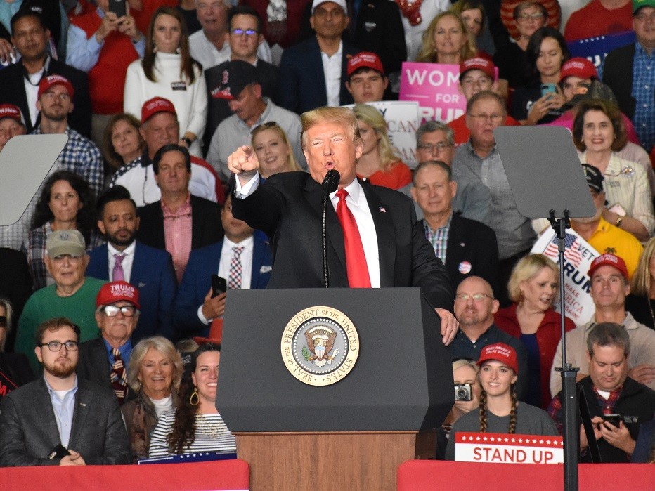 Massive Crowd Comes for Trump's Late-Election Push in Georgia