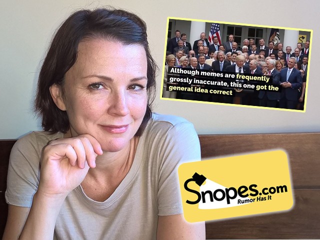 Snopes Rates Liberal Meme 'True' After Former Hillary Staffer Deletes ...