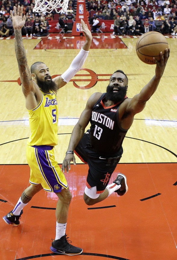 Harden scores 48 points, Rockets beat Lakers 138-134 in OT - Breitbart
