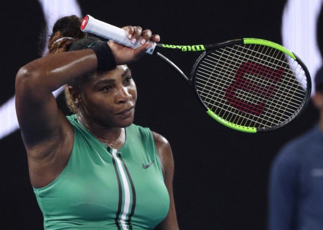 The Latest: Serena Williams beats Halep at Australian Open - Breitbart