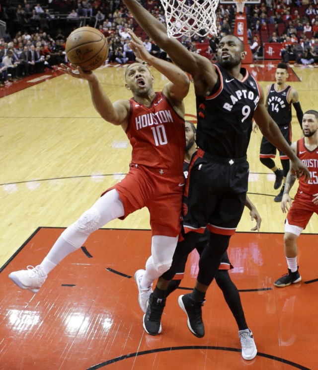 Harden scores 35 in Rockets' 121-119 win over Raptors - Breitbart