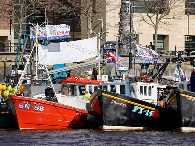 Pictures: Fishing For Leave Flotilla Kicks Off Brexit March to London