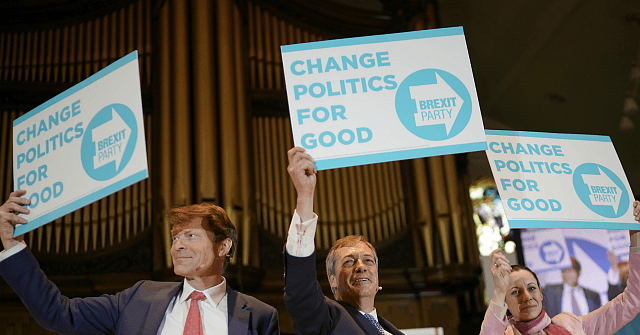 Poll: Brexit Party Gains Ground, Third Place for National Voting Intentions