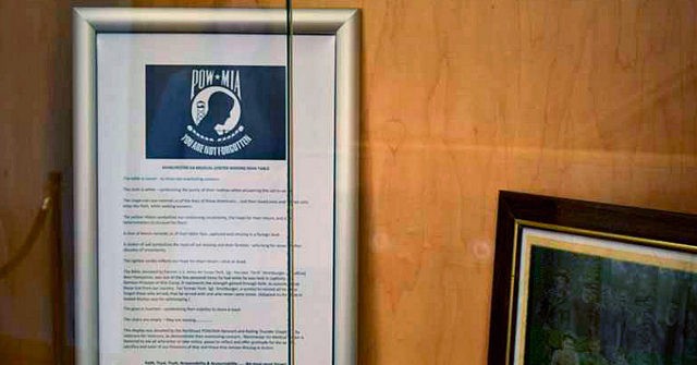Atheist Group Sues to Remove Bible from New Hampshire POW Display