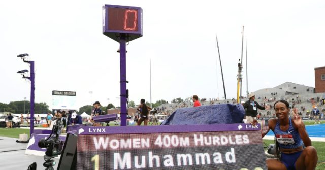 Hurdles record 'just the beginning' says Muhammad - Breitbart