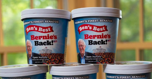 Ben & Jerry's Founders Announce Ice Cream in Support of Bernie Sanders