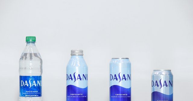 Coke to Sell Dasani Water in Aluminum Cans to Reduce Plastic Usage