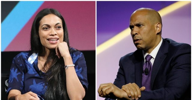 Cory Booker's Girlfriend Rosario Dawson Won't Endorse His Presidential Bid