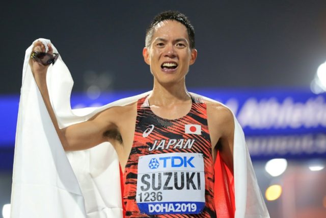 Suzuki delivers historic gold for Japan as walkers conquer the heat ...