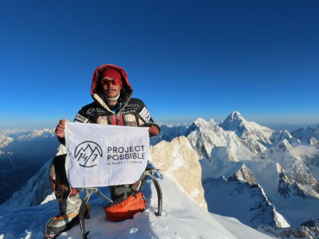 Nepali climber claims new record for 14 highest peaks - Breitbart