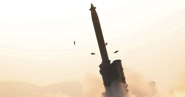 North Korea Conducts 'Super-Large' Rocket Launcher Test