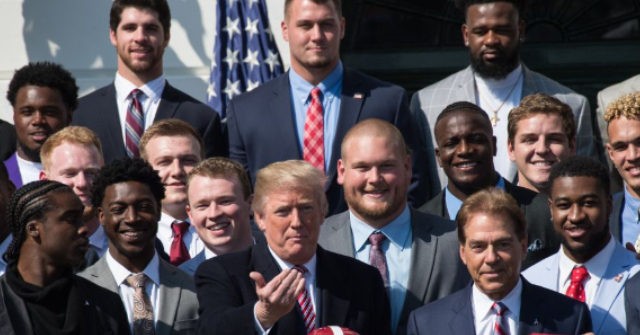 Nick Saban 'Honored' to Have President Trump Attending LSU Game